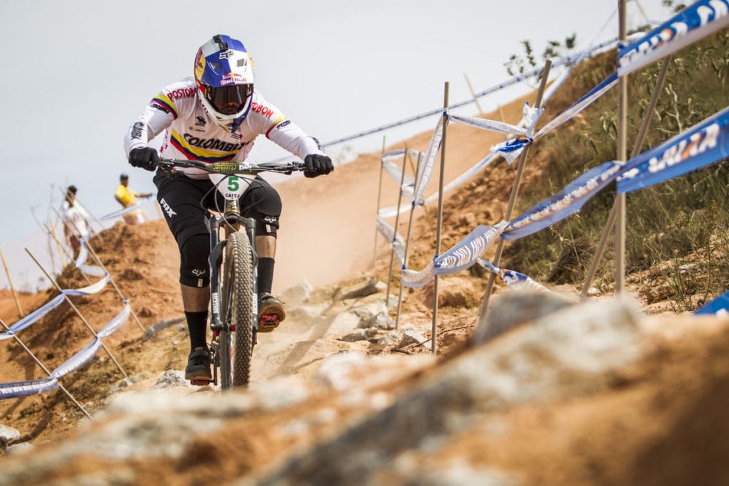 Marcelo Gutiérrez, entre los ocho mejores del mundo en Downhill ...