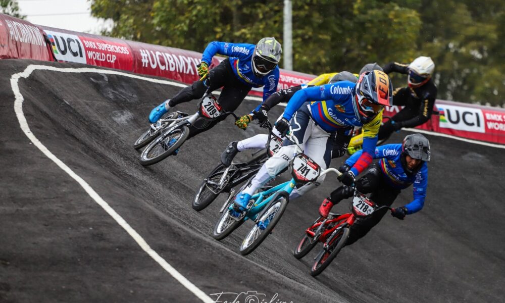 Así se encuentra la general de los élite, en la Copa Mundo UCI de BMX Racing disputadas cuatro ...
