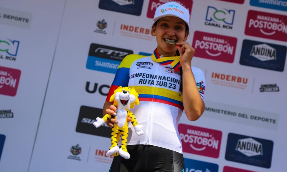 Stefanía Sánchez se llevó el oro de la ruta para las Damas Sub-23 ...