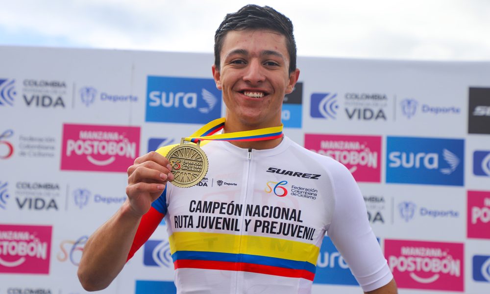 Andrés Umbarila, nuevo campeón nacional juvenil de la contrarreloj ...